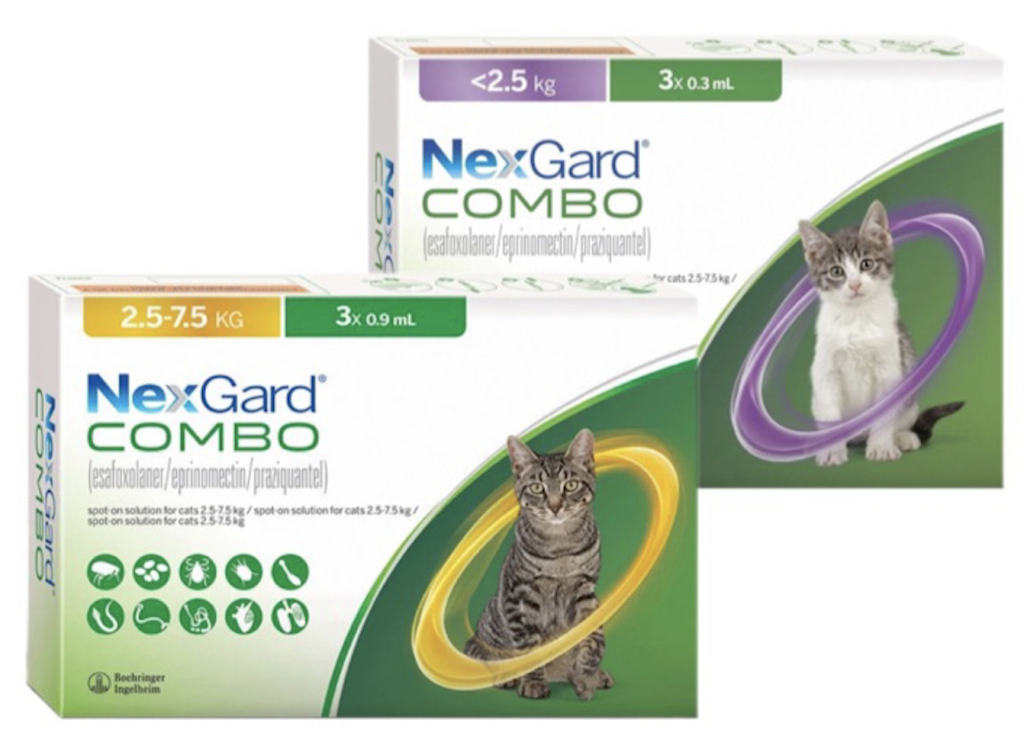 NexGard Combo for Cats Malaysia | Free Shipping | Ready stocks